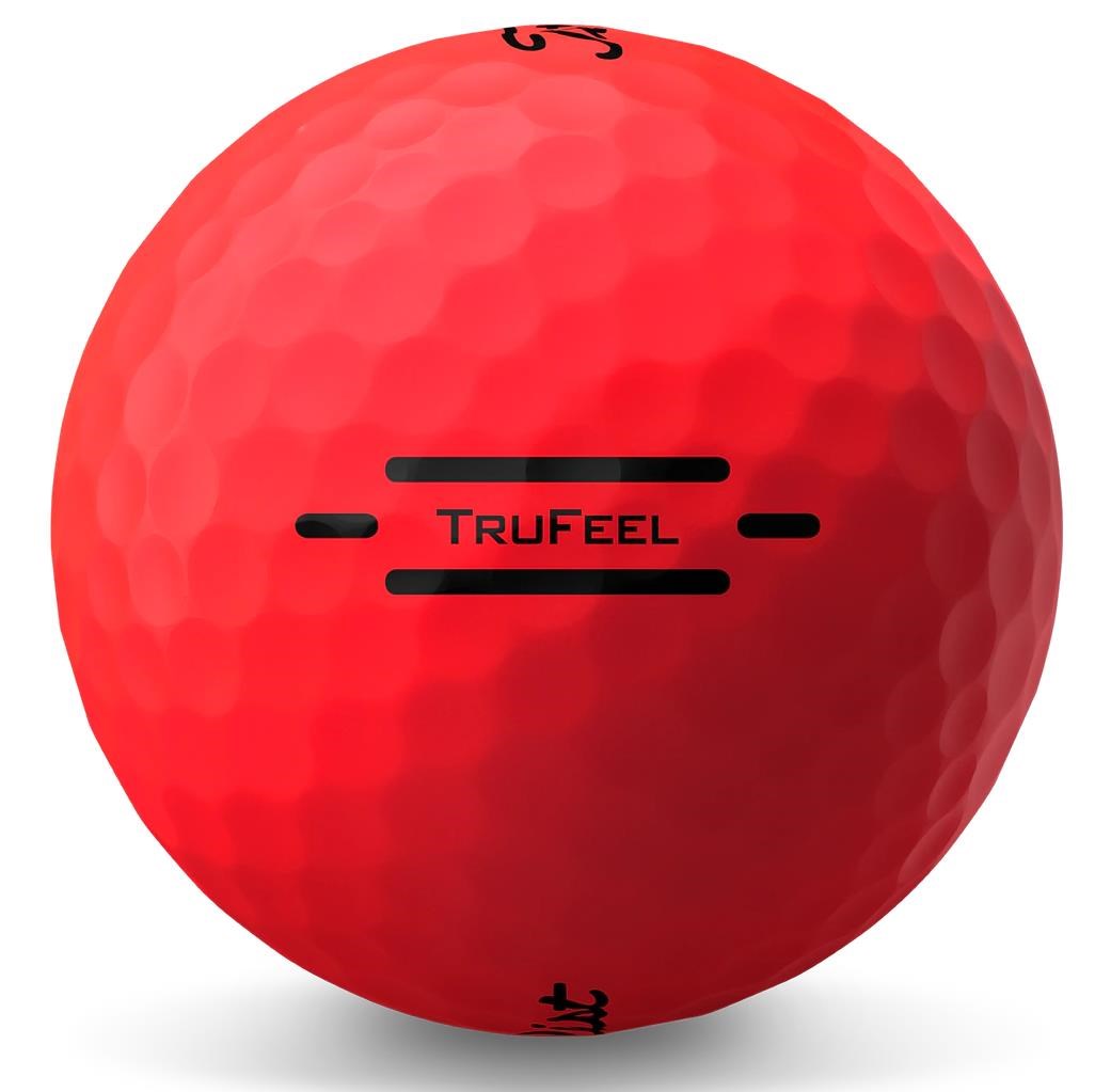 Titleist TruFeel Matte Red piłki golfowe, czerwone | Golf Brothers.pl