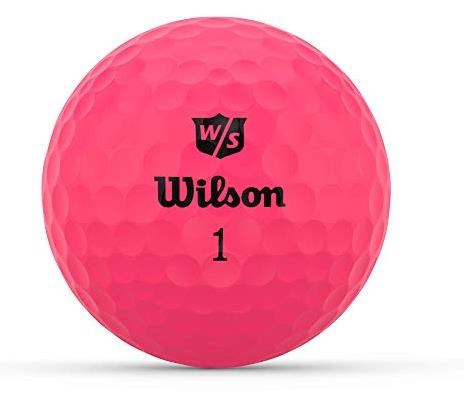 Wilson Staff Duo Optix Pink piłki golfowe, różowe | Golf Brothers.pl