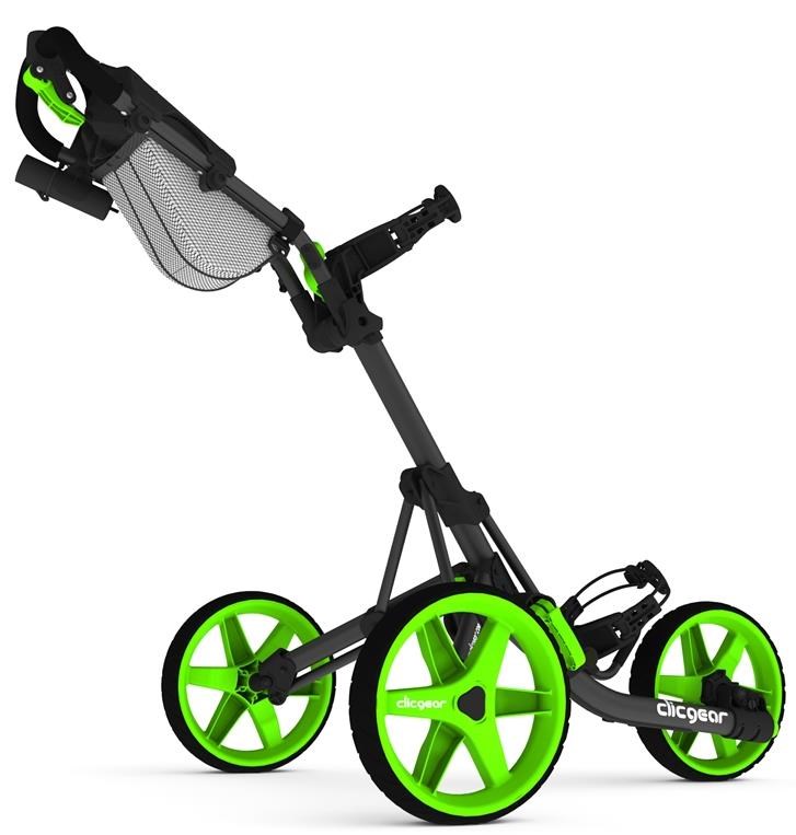 Clicgear 3.5+ wózek golfowy, charcoal/lime | Golf Brothers.pl