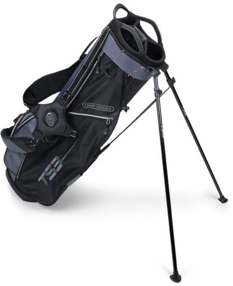 U.S. Kids Golf TS3-66 (167+ cm) junior stand bag, charcoal/black | Golf ...