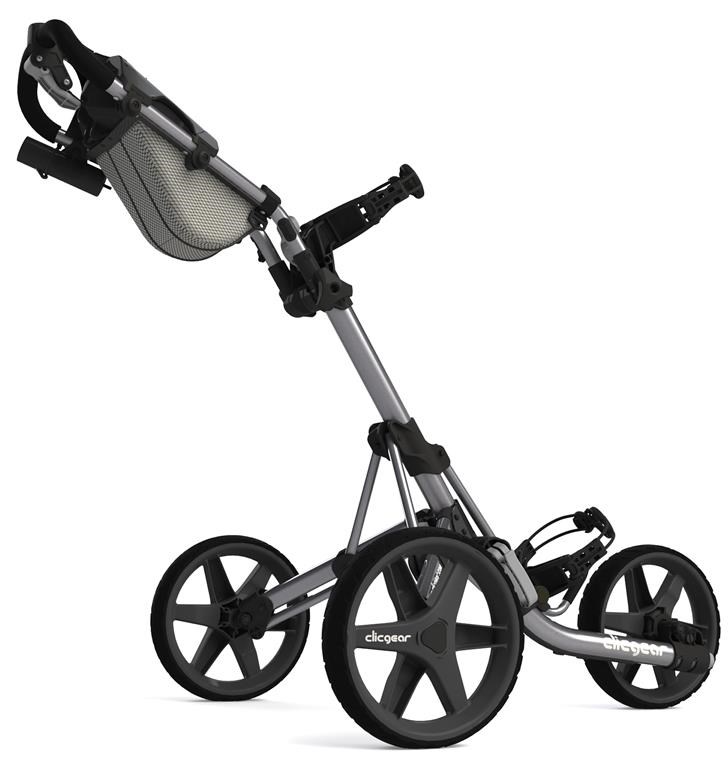 Clicgear 3.5+ wózek golfowy, silver | Golf Brothers.pl