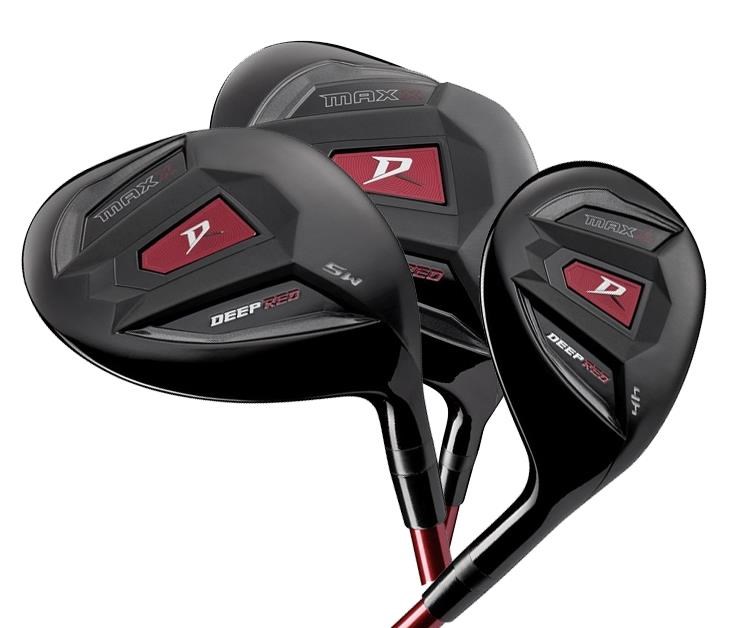Wilson Deep Red MAXX męski zestaw 3 kije, 1/5W/4H | Golf Brothers.pl