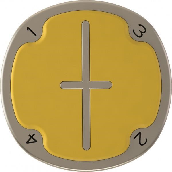 Pitchfix żółty multi-marker chip + marker | Golf Brothers.pl
