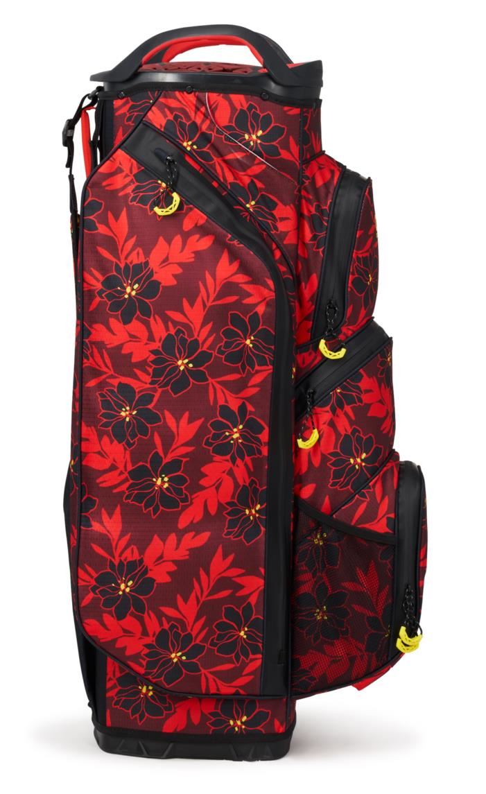 Ogio All Elements Silencer cart bag, red flower party | Golf Brothers.pl