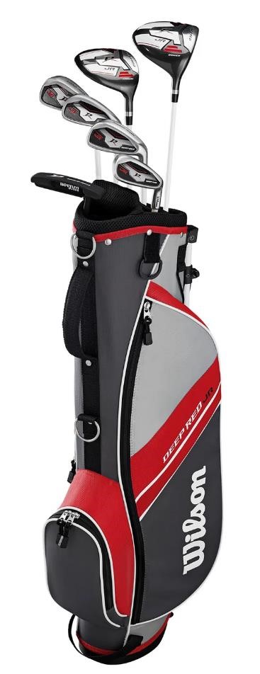 Wilson Deep Red Junior golfowy zestaw dziecięcy, 11-14 lat | Golf ...