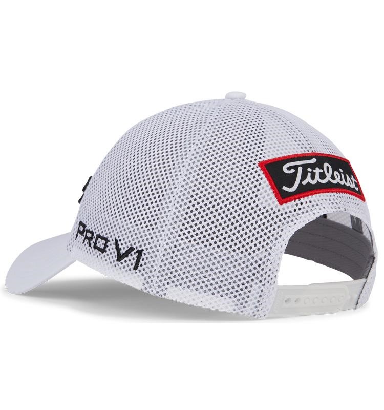 Titleist Tour Performance Mesh męska czapka z daszkiem, biała | Golf ...