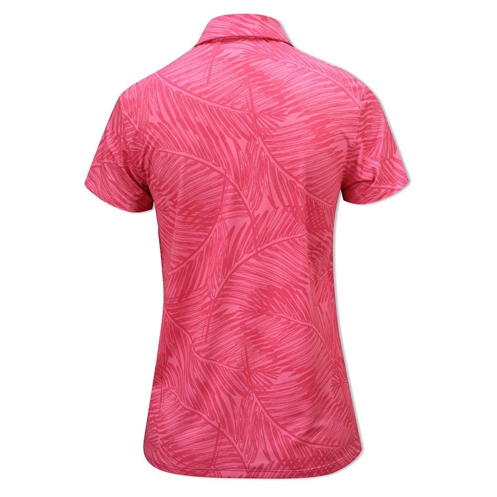 Puma Mattr Fern damskie polo, różowe | Golf Brothers.pl
