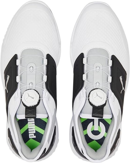 Puma Ignite Elevate Disc męskie buty golfowe, biało/czarne | Golf ...
