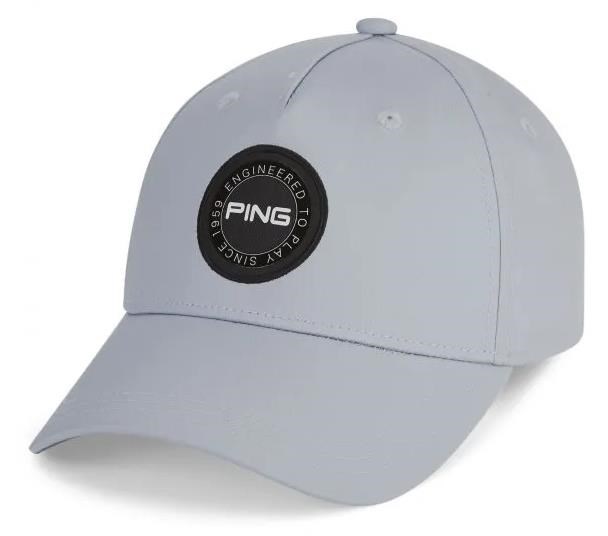 Ping Engineered Since męska czapka z daszkiem, szara | Golf Brothers.pl