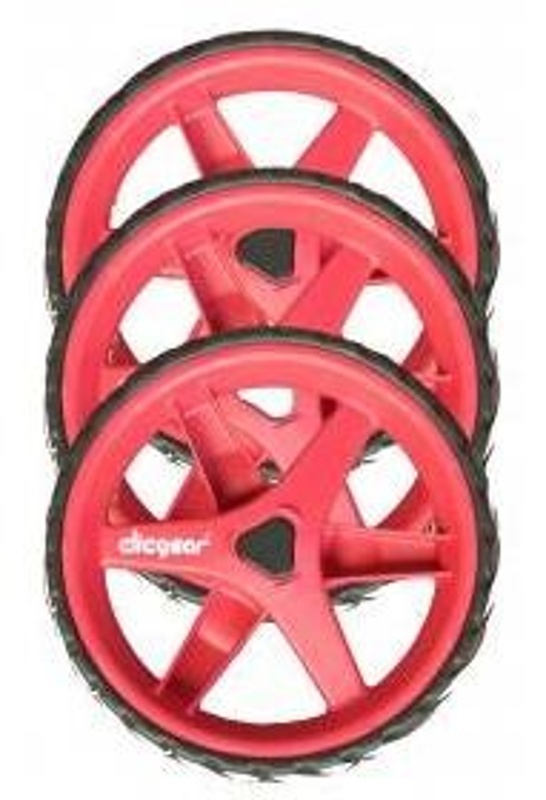 Clicgear Wheel Kit kółka do wózka, 3 sztuki | Golf Brothers.pl