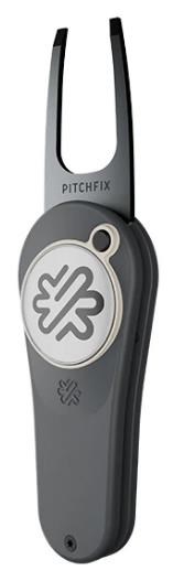 Pitchfix Original pitchfork z markerem, gun metal | Golf Brothers.pl
